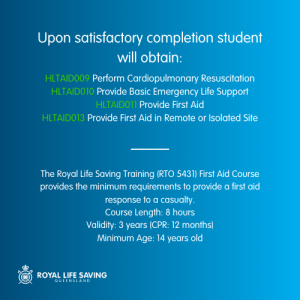 Course Search or Booking – Royal Life Saving Society Queensland
